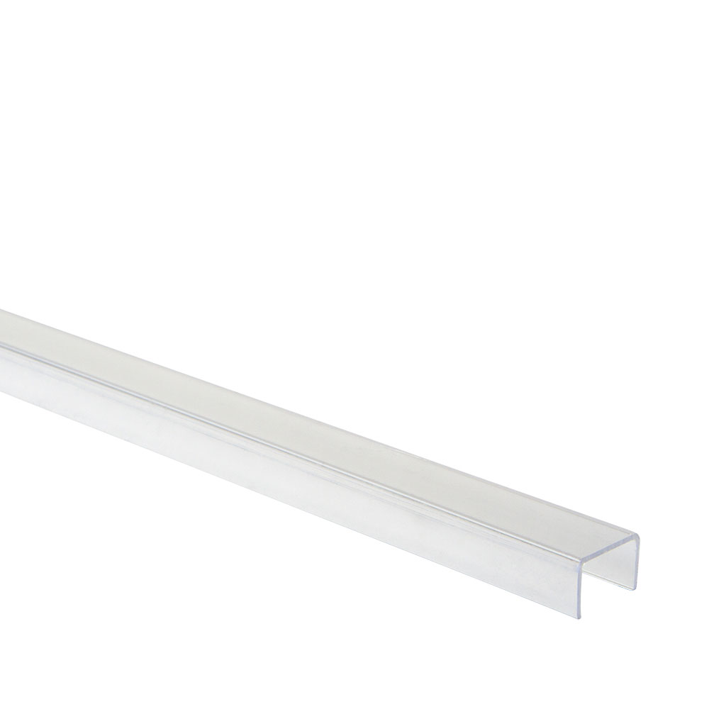 1/2″ U-Channel (Clear) – DecorWorks