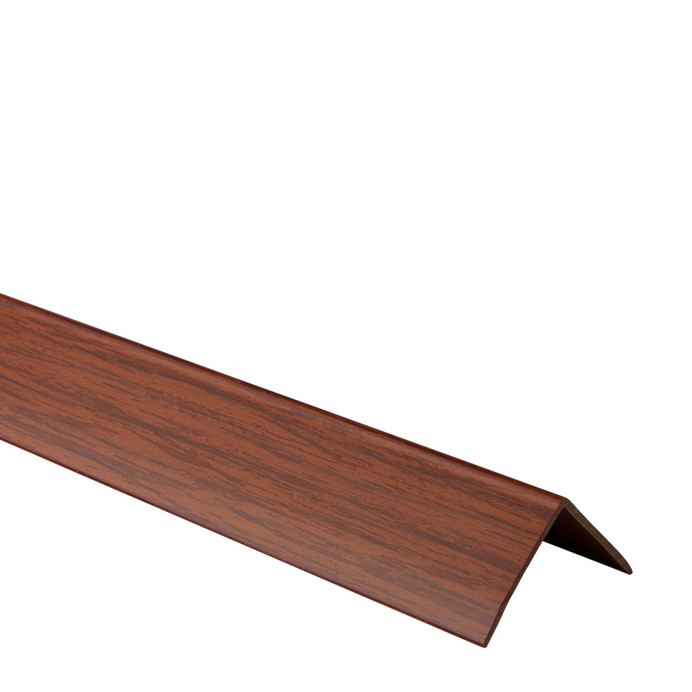 1″ Standard Angle (Cherry Woodgrain) – DecorWorks